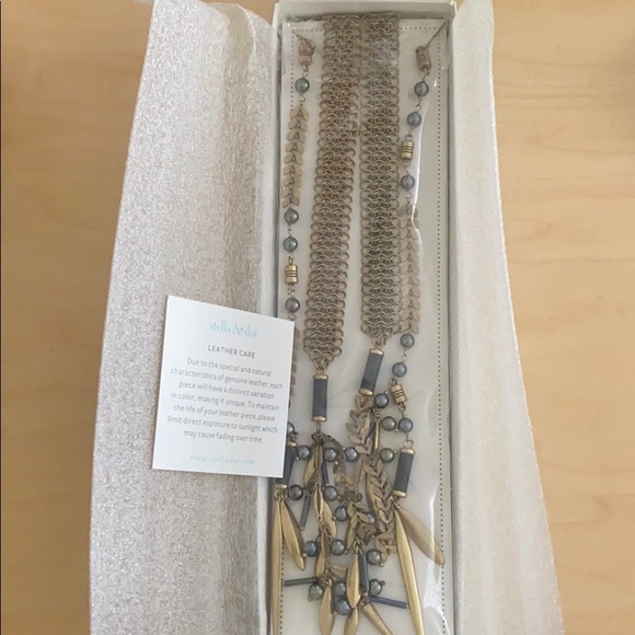 Stella & Dot | Jewelry | Stella Dot Laurel Lariat Necklace | Poshmark